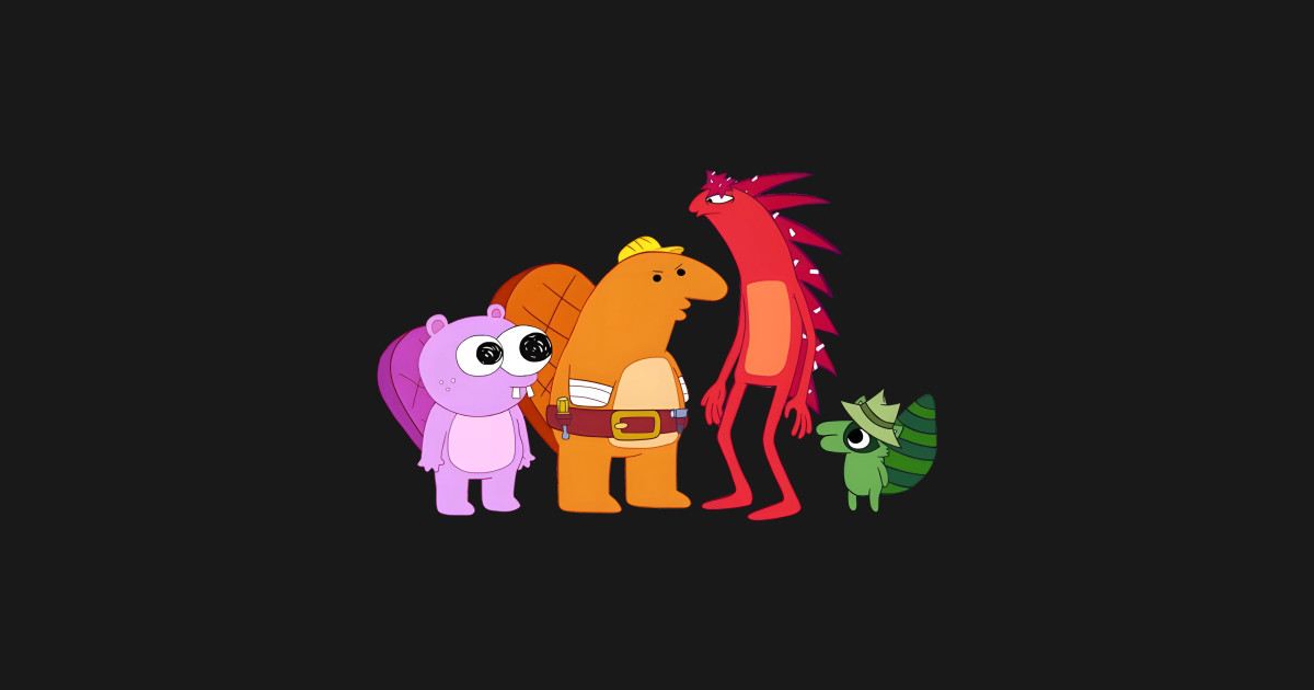 Happy Smiling Tree Friends - Smiling Friends - T-Shirt | TeePublic