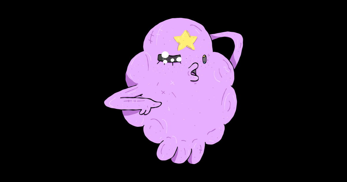 Adventure Time - Lumpy Space Princess - Adventure Time - Sticker ...