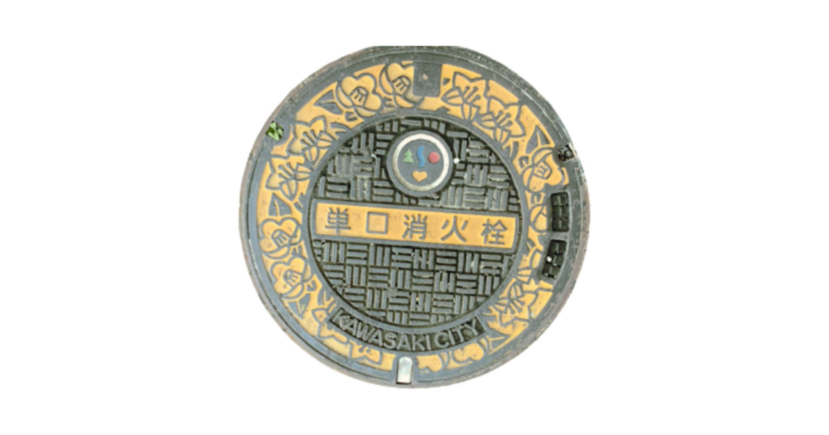 Japanese Manhole - Japanese Aesthetic - T-Shirt | TeePublic