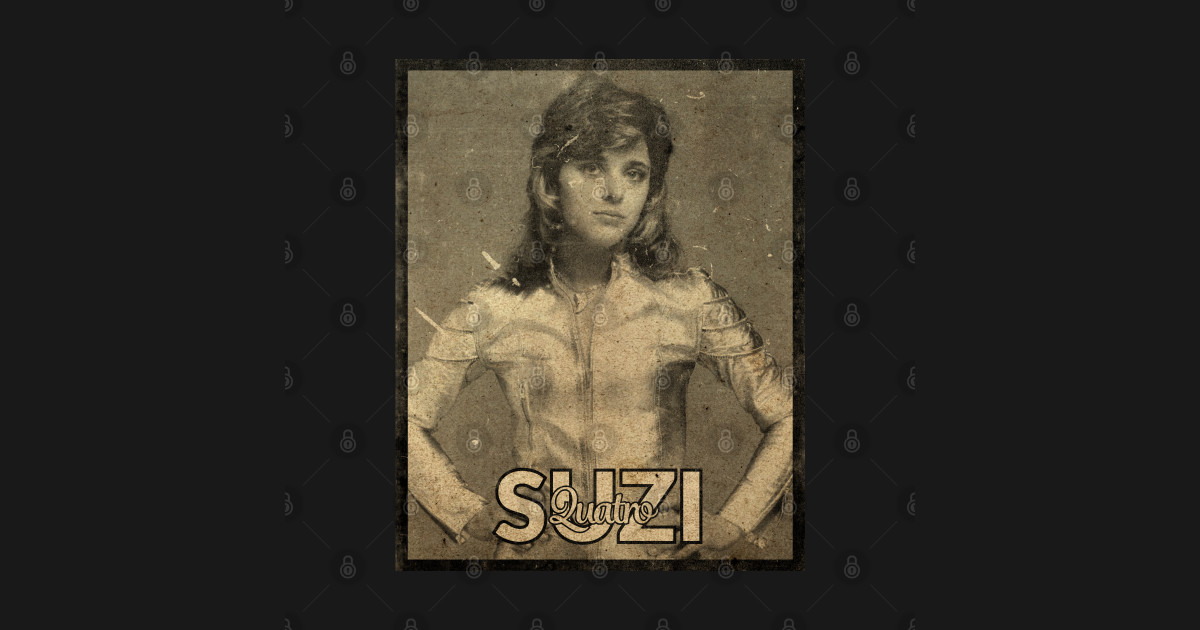 Suzi Quatro / Classic Style - Suzi Quatro - T-Shirt | TeePublic