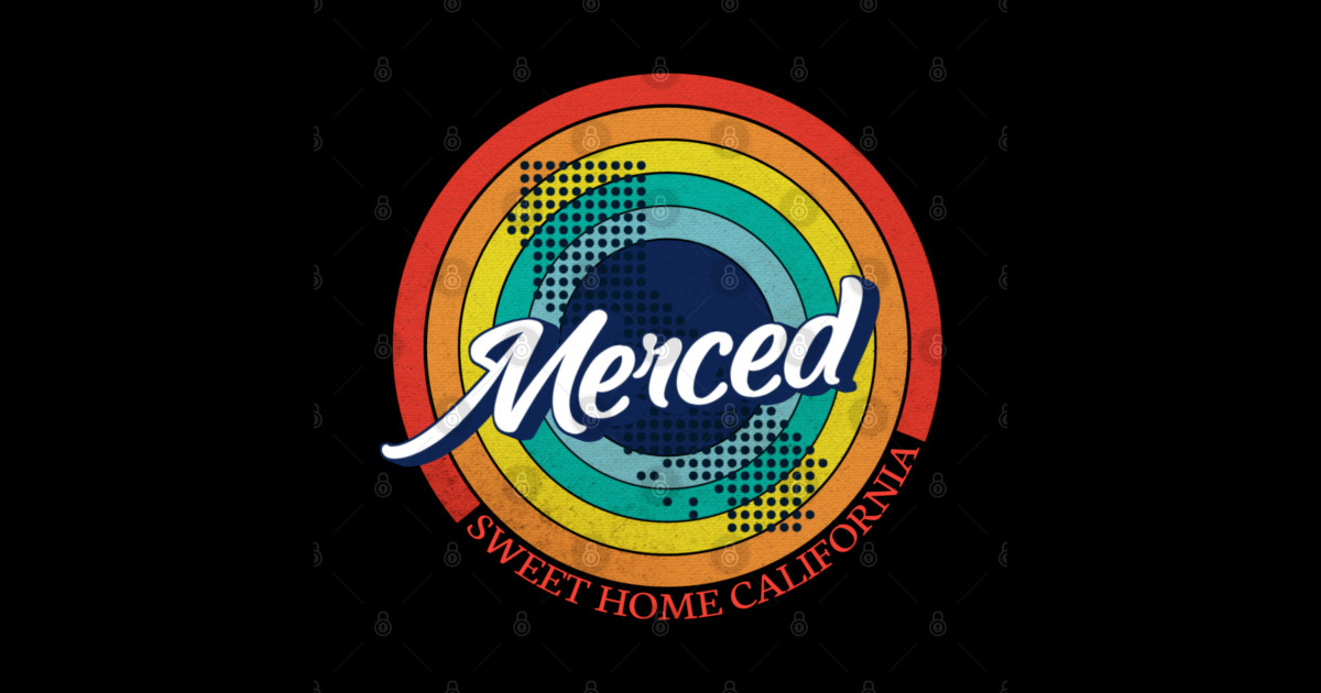 Merced, California - Merced California - Sticker | TeePublic