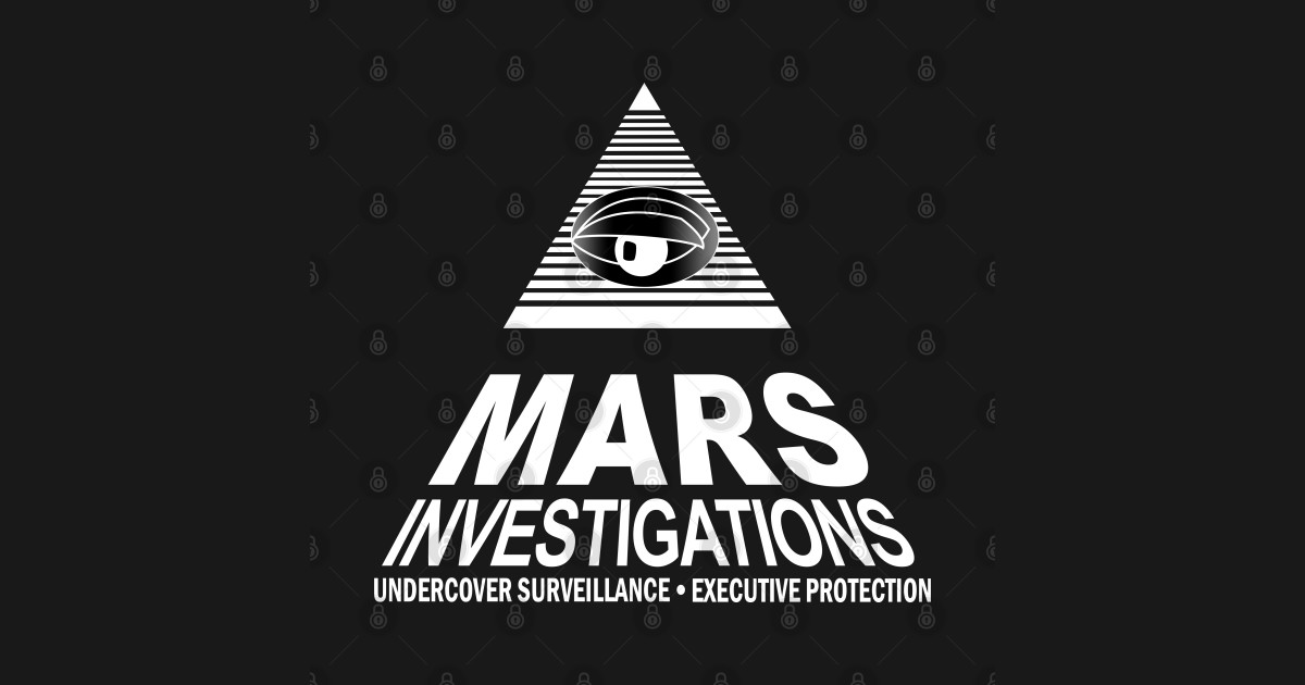 Mars Investigations w/Back Logo - Veronica Mars - T-Shirt | TeePublic