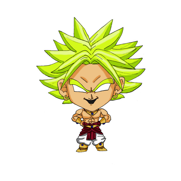Broly Chibi - Broly - T-Shirt | TeePublic