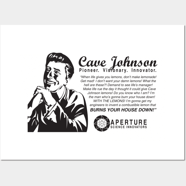 Portal 2 "Aperture Science Founder Cave Johnson" - Portal 2 - Posters ...