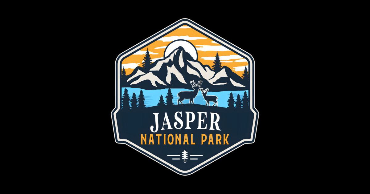Jasper National Park - Jasper - Sticker | TeePublic