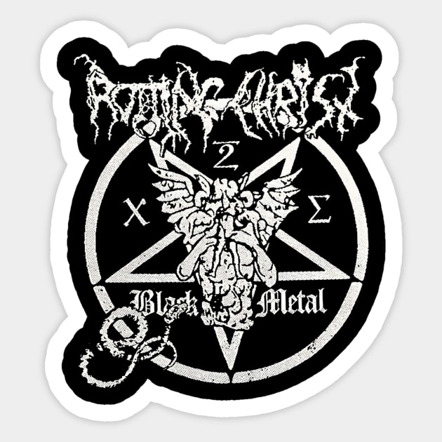 ROTTING CHRIST – Goat of the Black Arts - Rotting Christ - Sticker ...