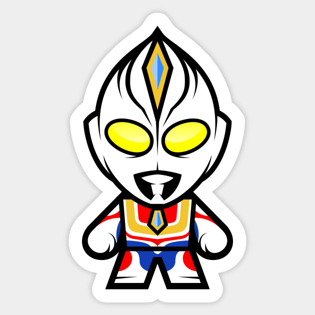 Ultraman Dyna - Ultraman - Sticker | TeePublic