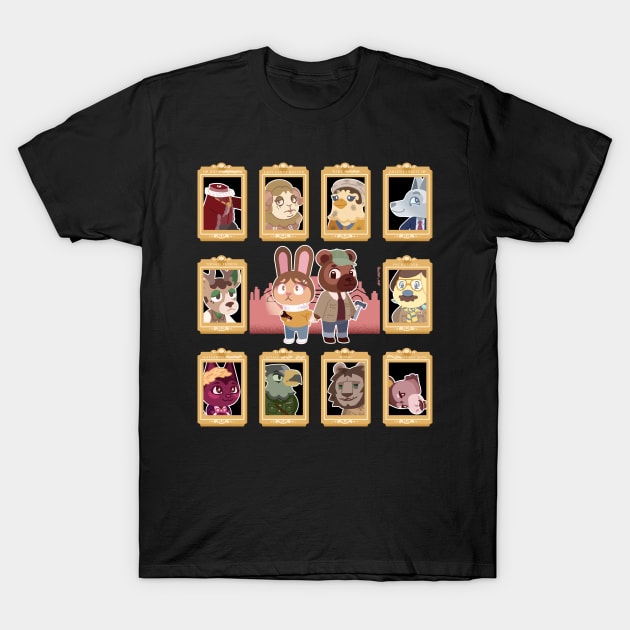 BBC Ghosts Villager Portraits - Bbc Ghosts - T-Shirt | TeePublic