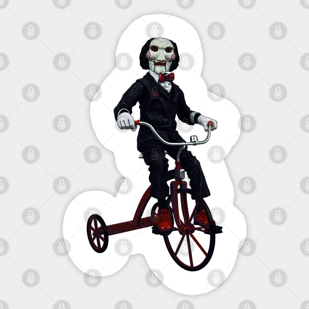 Billy The Puppet - Horror - Sticker | TeePublic