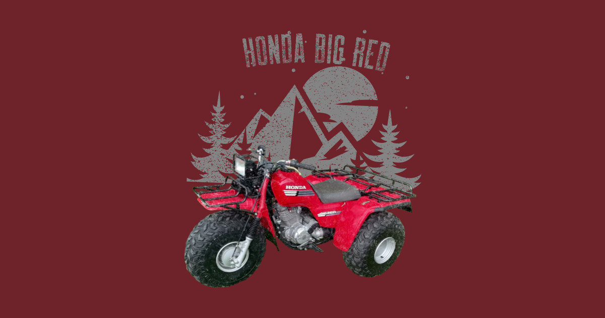 BIG RED 3 WHEELER - 3 Wheeler - T-Shirt | TeePublic