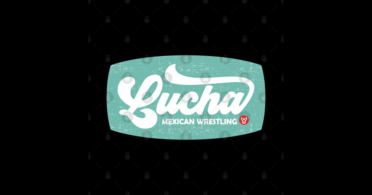 LUCHA LOGO#19 - Logo - Sticker | TeePublic