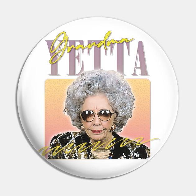 Grandma Yetta - 90s Style Aesthetic Fan Art Design - The Nanny - Pin ...