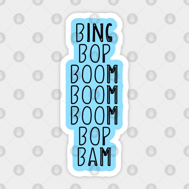 Kendrick Lamar - GNX - Bing Bop Boom - Kendrick Lamar - Sticker | TeePublic