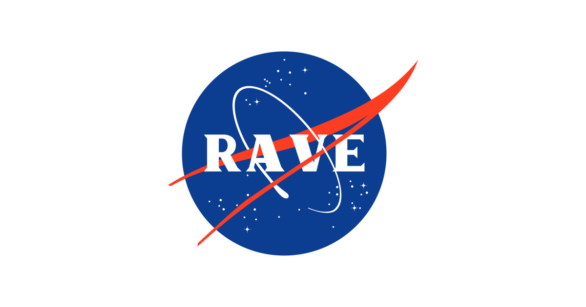 Rave NASA Logo - Rave - T-Shirt | TeePublic