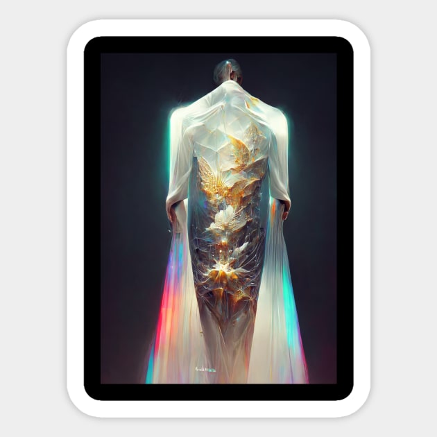 Lightbody Ascension Dimension Reality Matrix World - Wonder - Sticker ...