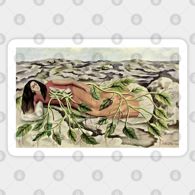 Roots by Frida Kahlo - Frida - Sticker | TeePublic