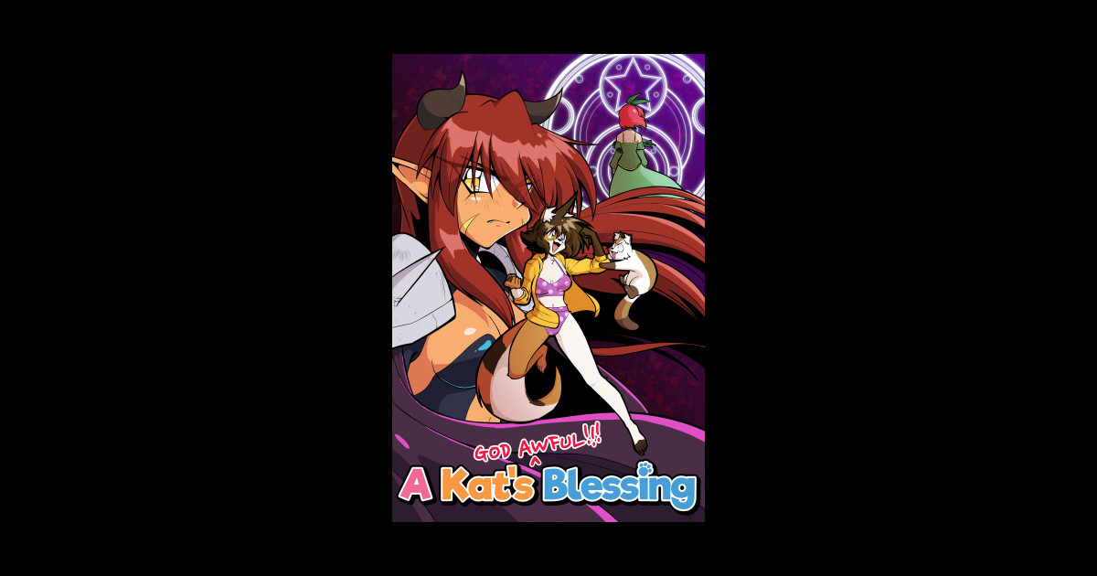 A Kat's (GOD AWFUL!!!) Blessing - Chapter 2 - Webtoon - Posters and Art Prints | TeePublic