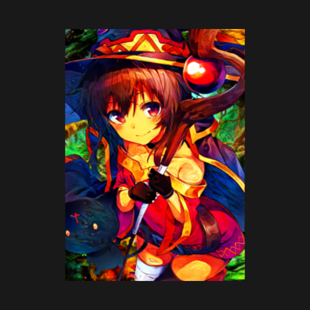 Colorful Megumin - Megumin - T-Shirt | TeePublic