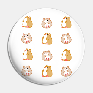 Pocket Cute Hamster Pet Pins and Buttons for Sale | TeePublic