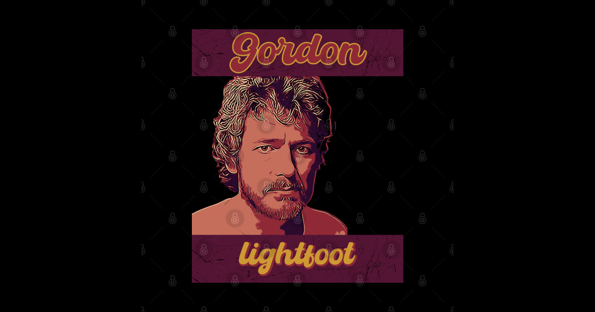 Gordon Lightfoot | Vintage poster - Gordon Lightfoot - Posters and Art ...