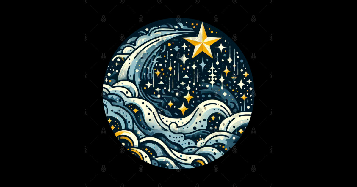 Star Fragment Designs - Logo - Star Fragments - Sticker | TeePublic