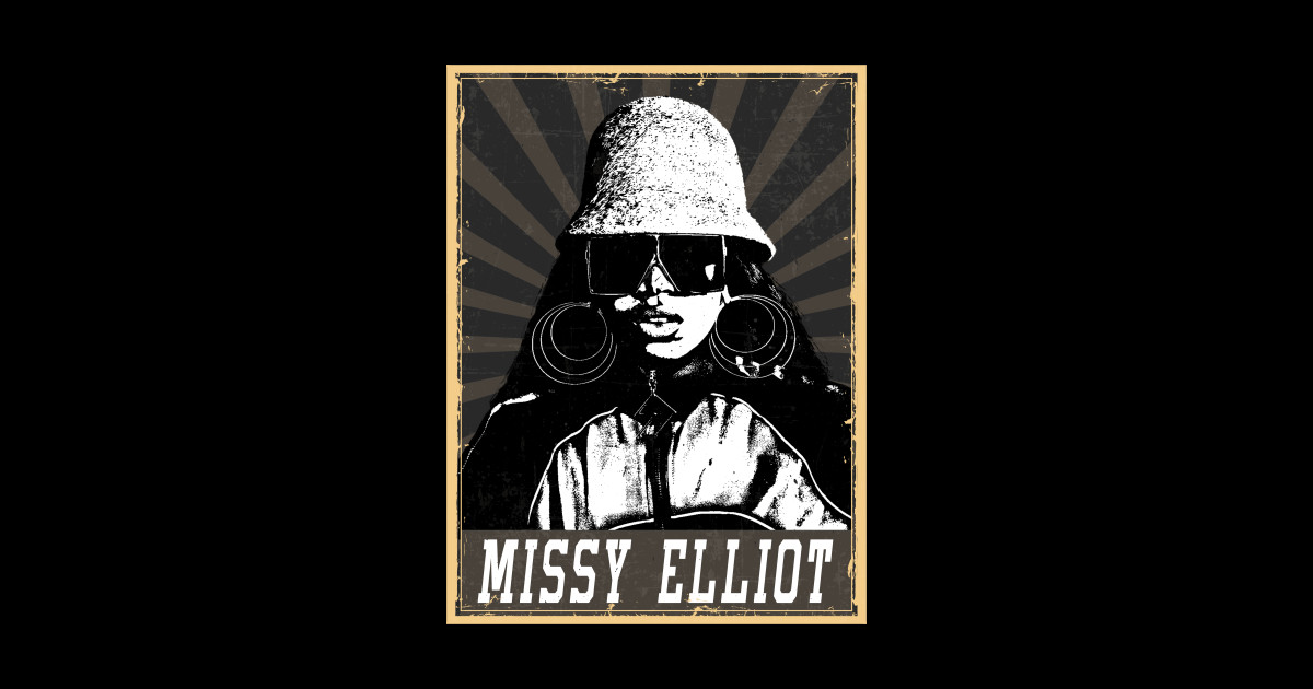 80s Style Missy Elliot - Missy Elliott - Sticker | TeePublic