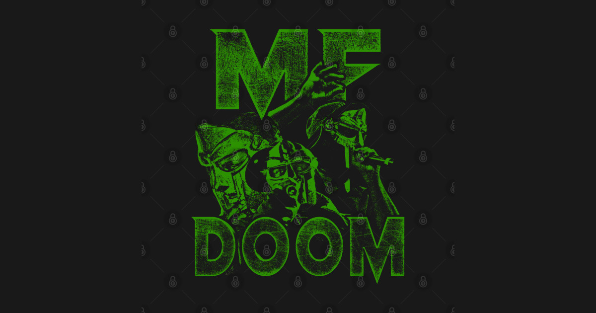 MF Doom Homage green - Mf Doom - T-Shirt | TeePublic