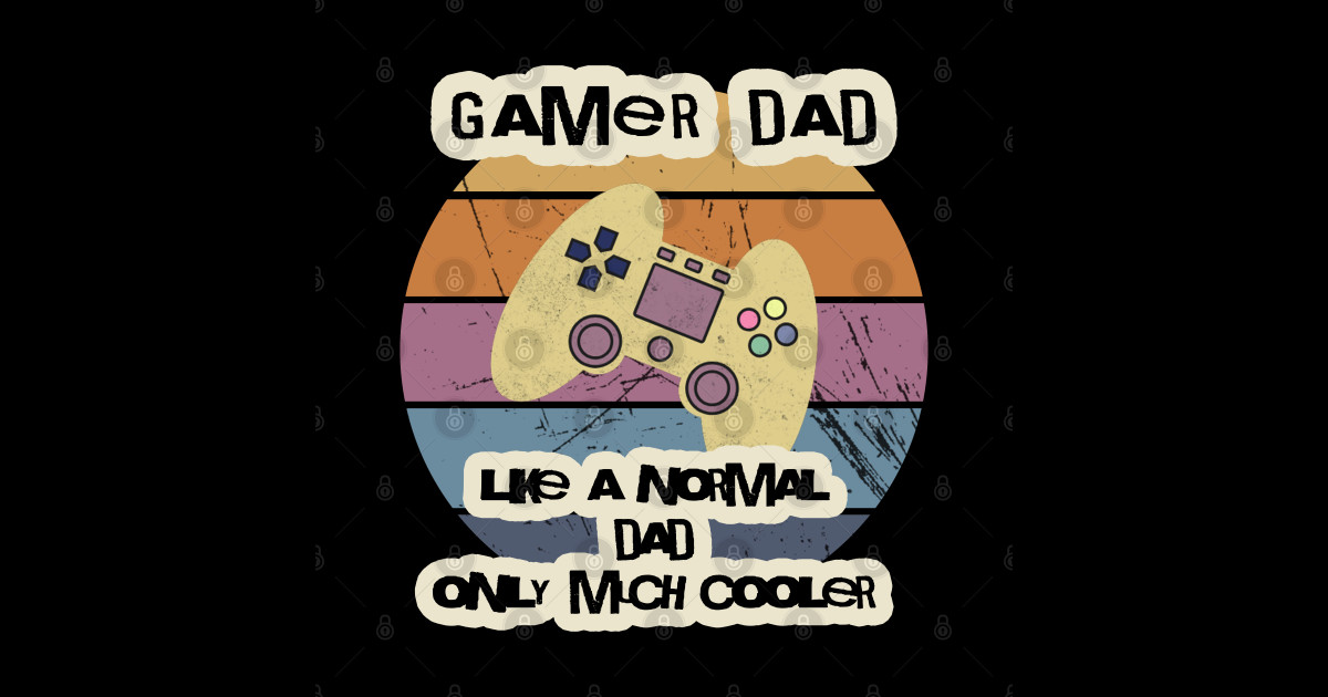 I'm a Gamer Dad Funny Gifts for Gamers Fathers Day Mens Gaming - Gamer ...