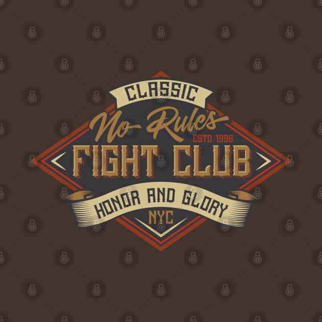 No Rules Fight Club - Fight - T-Shirt | TeePublic
