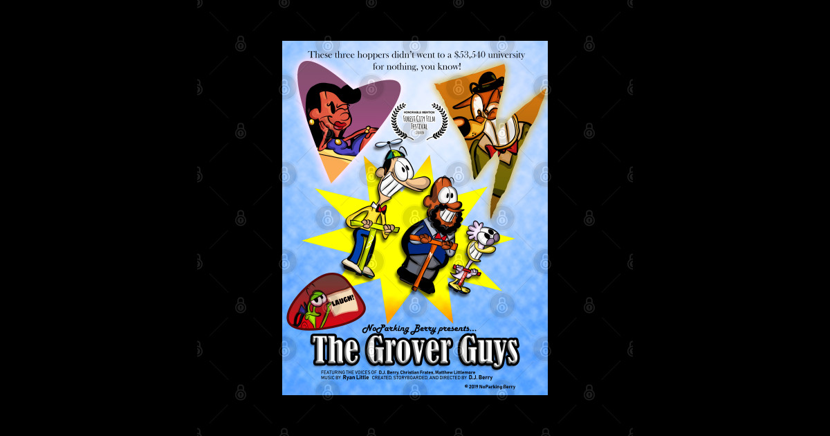 The Grover Guys Short Film Poster - Posterart - Posters and Art Prints ...