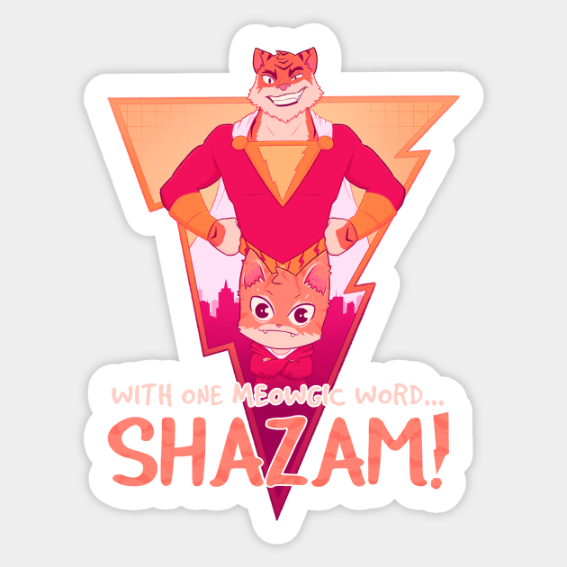 Shazam! - Shazam - Sticker | TeePublic