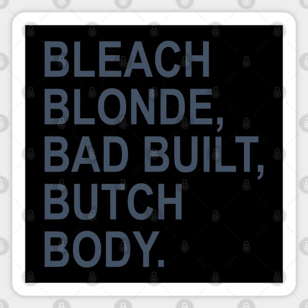 bleach blonde bad built butch body - jasmine crockett - Jasmine ...