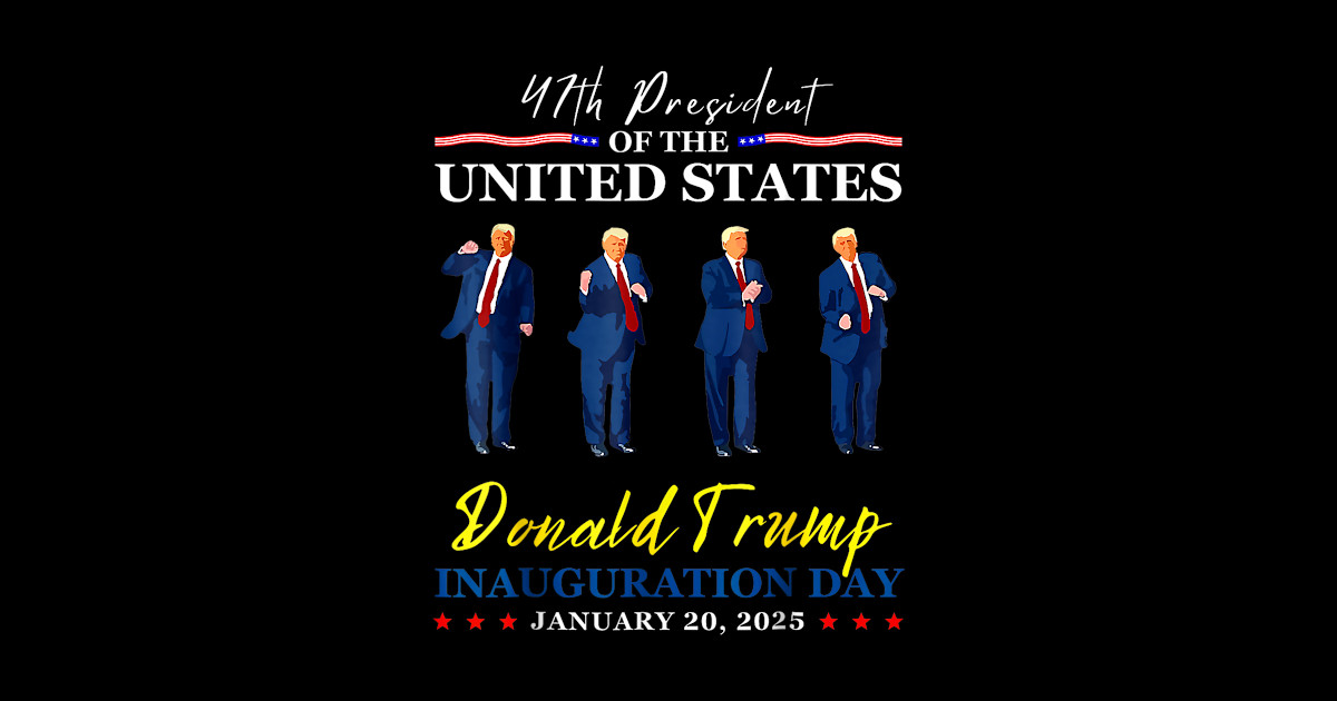 President Donald Trump Inauguration Day 2025 Trump Dance - Inauguration ...