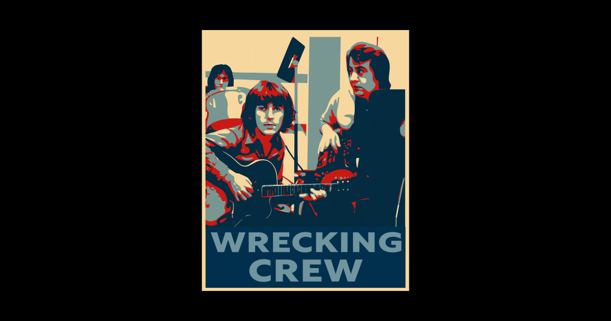 Wrecking Crew - Session Musicians - Sticker | TeePublic