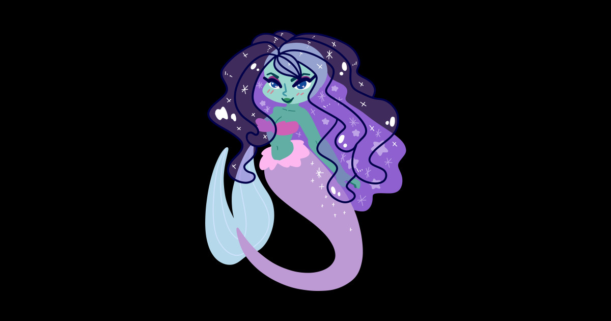 Jelly Mermaid - Mermaid - Sticker | TeePublic