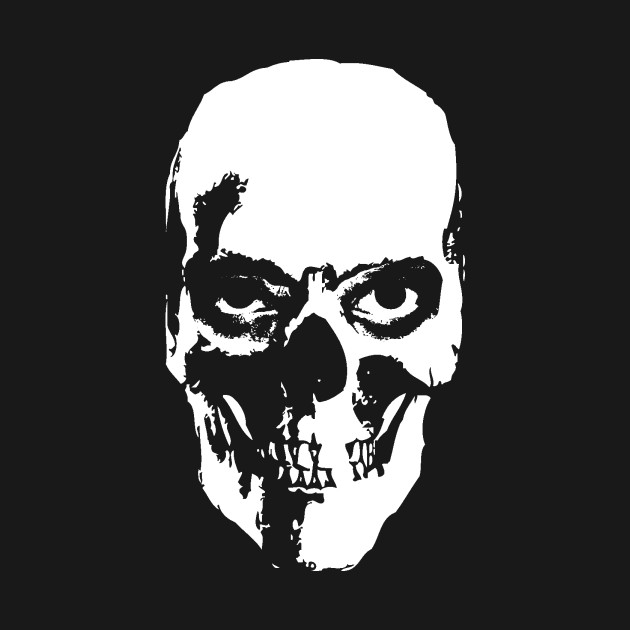 CREEPY SKULL - Skull - T-Shirt | TeePublic
