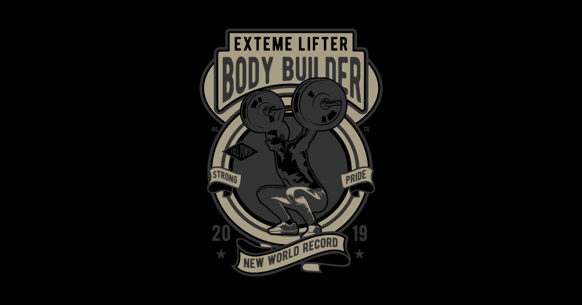 Extreme Lifter - Weightlifting - Sticker | TeePublic