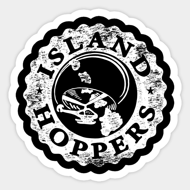 Island Hoppers - Island Hoppers - Sticker | TeePublic