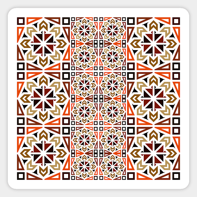Pattern Palace - Modern Mosaic - Sticker | TeePublic