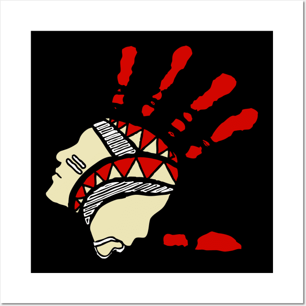 #MMIW Chest Hand - Mmiw - Posters and Art Prints | TeePublic