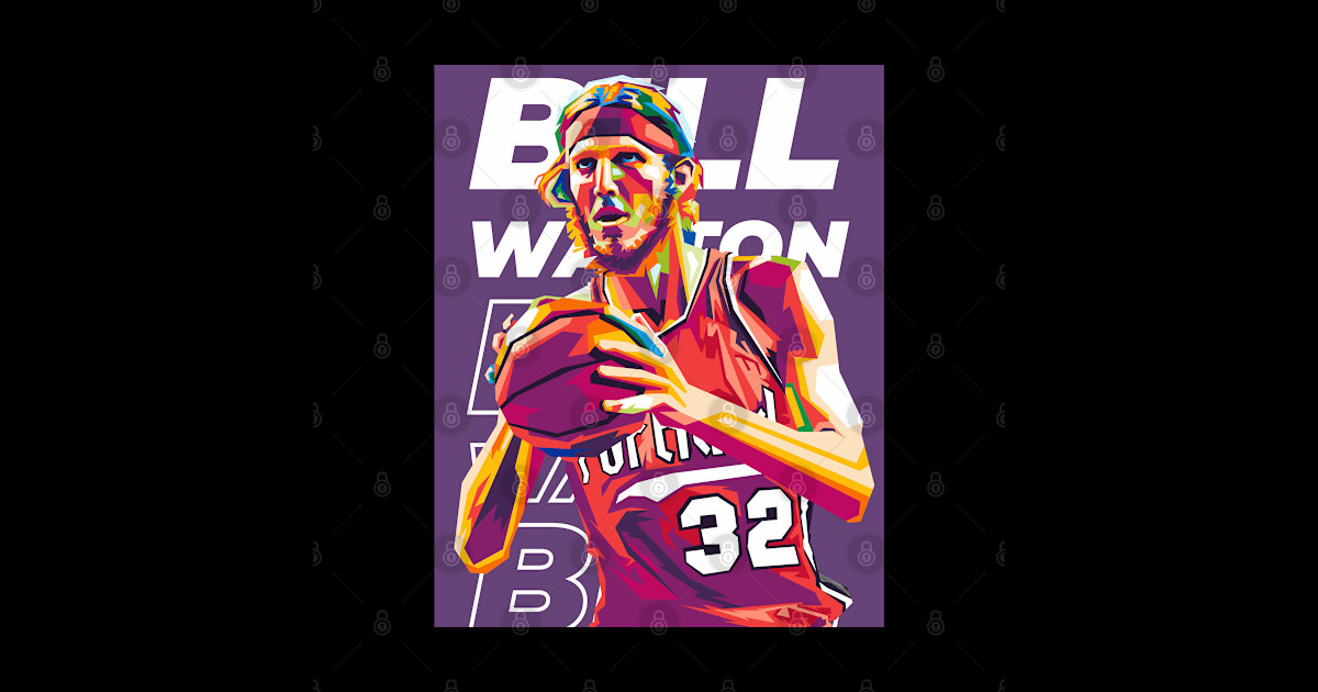 Bill Walton - Bill Walton - Sticker | TeePublic