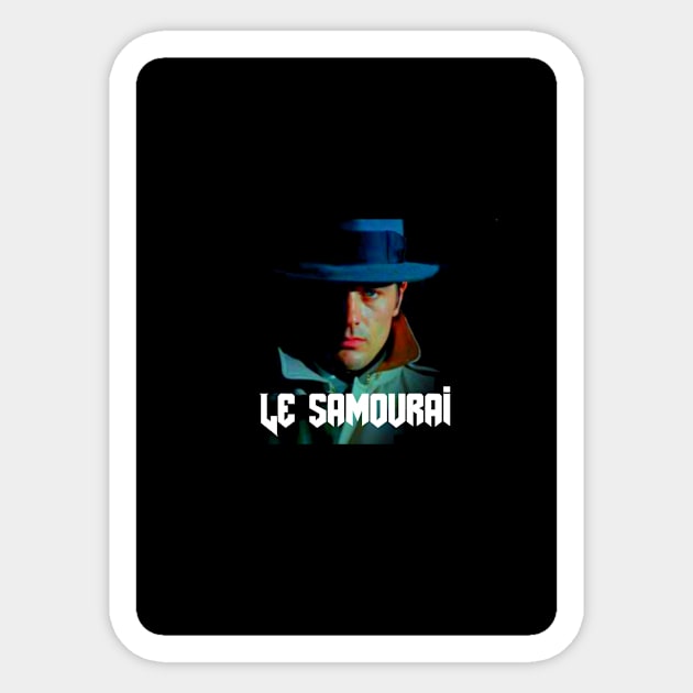 Le samourai -Alain Delon - Actor - Sticker | TeePublic