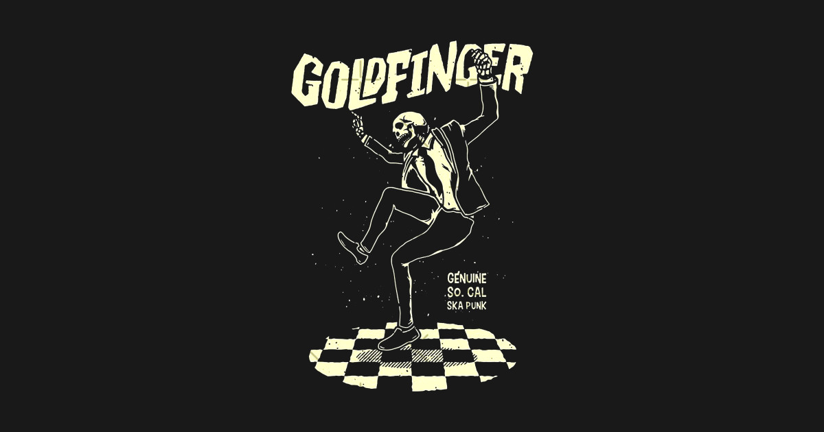 Goldfinger band - Goldfinger Band - T-Shirt | TeePublic