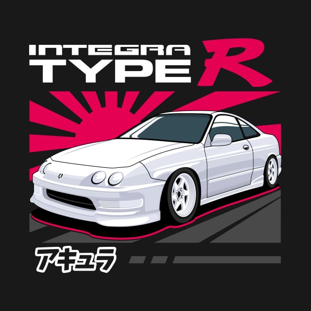 Acura Integra Type R JDM Style - Acura Integra - T-Shirt | TeePublic