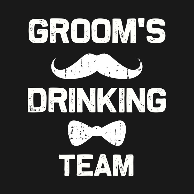 Grooms Drinking Team Bachelor Party Squad Crew T Shirt Groomsman