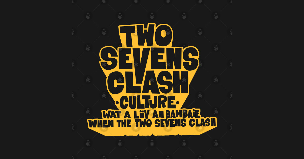 Culture - "Two Sevens Clash" Album - T-Shirt - Culture Reggae Band - T ...