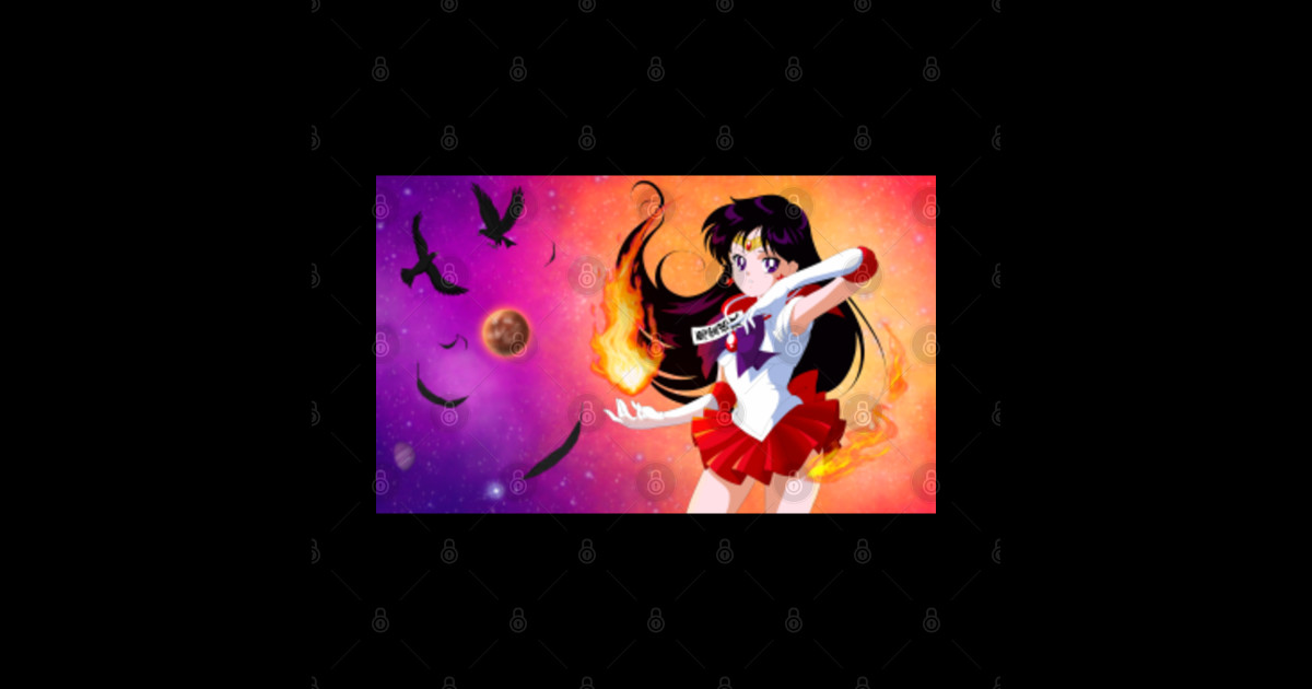 Sailor Mars - Phobos & Deimos - Sailor Moon - Posters and Art Prints ...