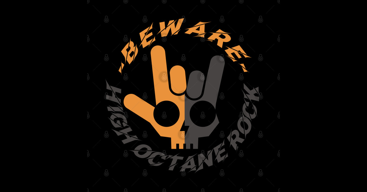 High Octane Rock - Skull - Posters and Art Prints | TeePublic