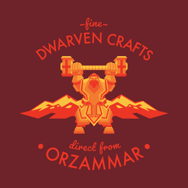 Fine Dwarven Crafts - Orzammar - T-Shirt | TeePublic