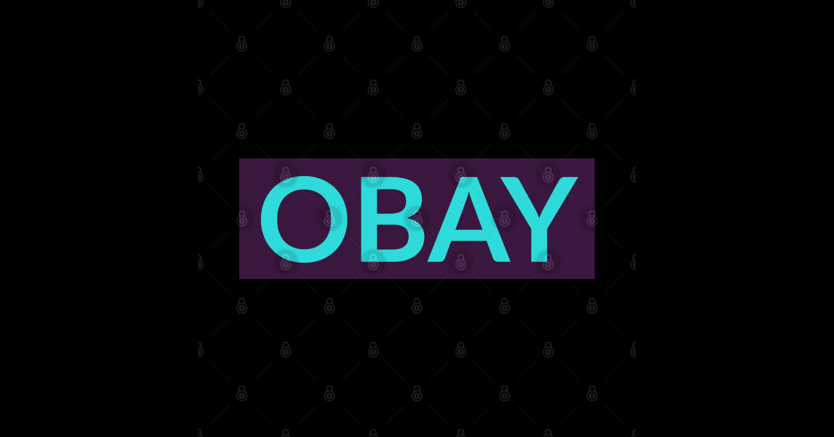 Obay - Obay - Sticker | TeePublic